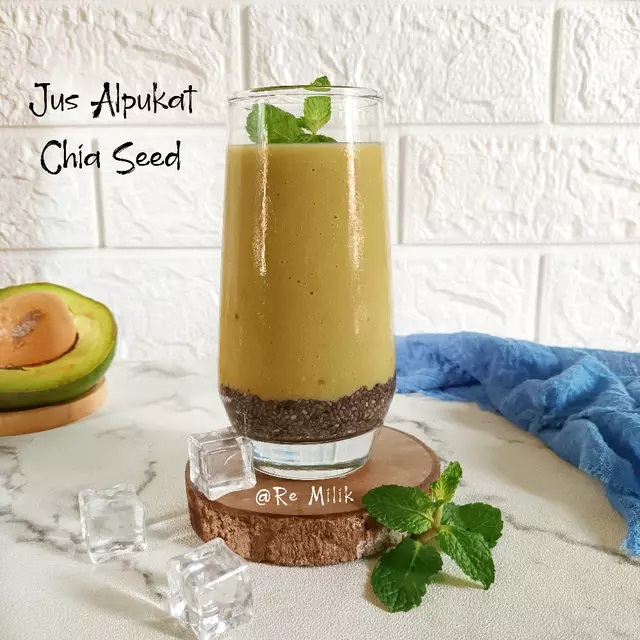 Resep Jus Alpukat Chia Seed - Orami Recipes