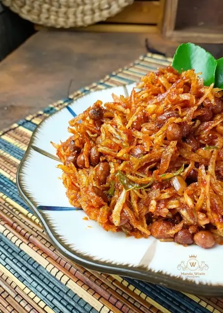 Resep Kentang Mustofa Teri Kacang - Orami Recipes