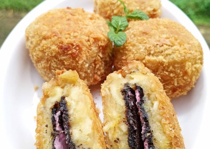 Resep Pisang Nugget Crispy Oreo - Orami Recipes