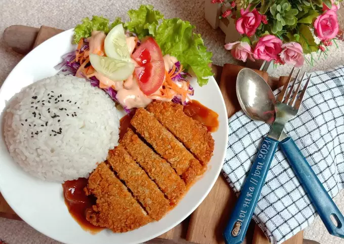 Resep Chicken Katsu Saus Teriyaki - Orami Recipes