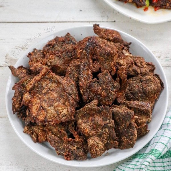 Resep Dendeng Paru Kering - Orami Recipes