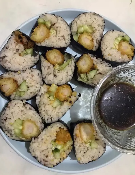 Resep Ebi Furai Sushi Roll - Orami Recipes