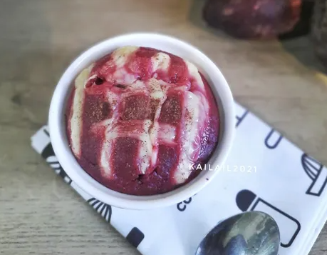 Resep MPASI Buat Bit Redvelvet Cheese Cake - Orami Recipes