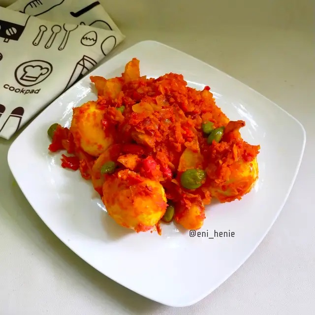 Resep Telur Balado Padang - Orami Recipes