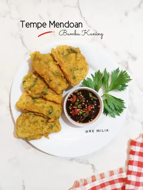 Resep Tempe Mendoan Bumbu Kuning - Orami Recipes