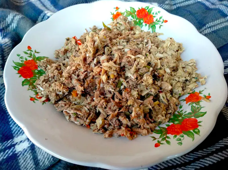 Resep Lawar Gerang (Ikan Teri) Kacang Panjang Khas Bali - Orami Recipes