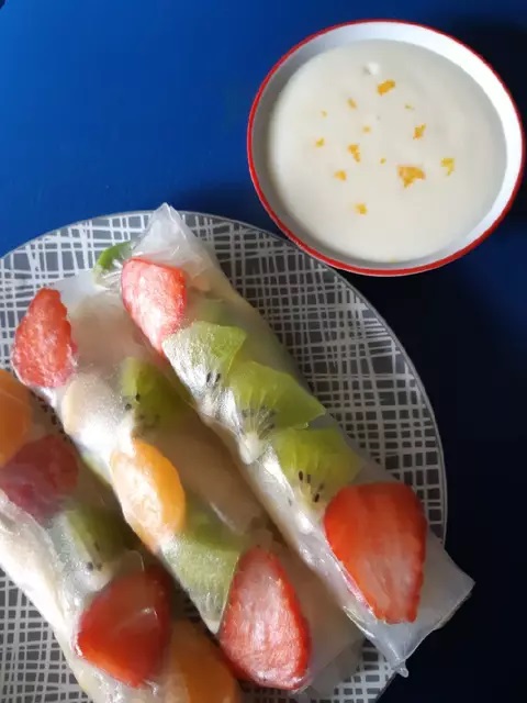Resep Spring Roll Buah - Orami Recipes