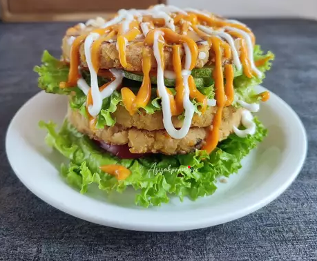Resep Burger Tempe Saos Mayo - Orami Recipes