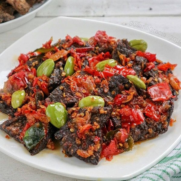 Resep Dendeng Paru Balado - Orami Recipes