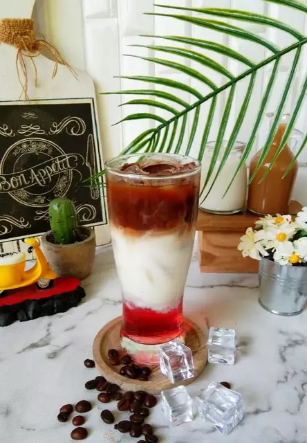 Resep Es Kopi Rosella - Orami Recipes