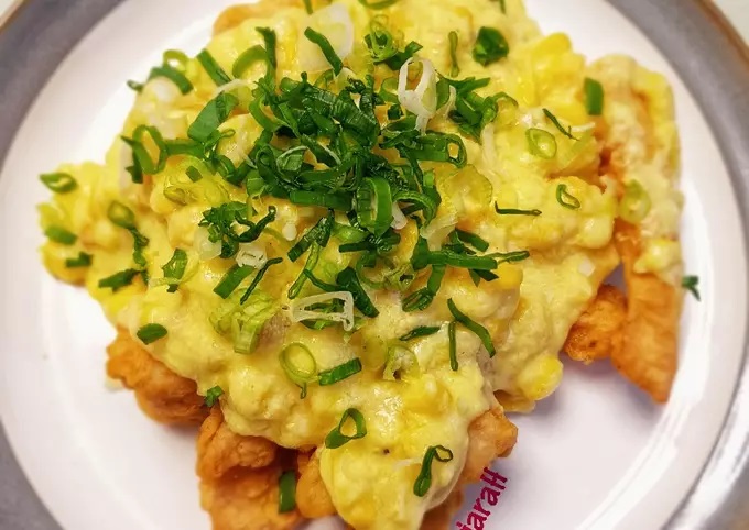 Resep Fish Fillet with Creamy Corn Sauce - Orami Recipes