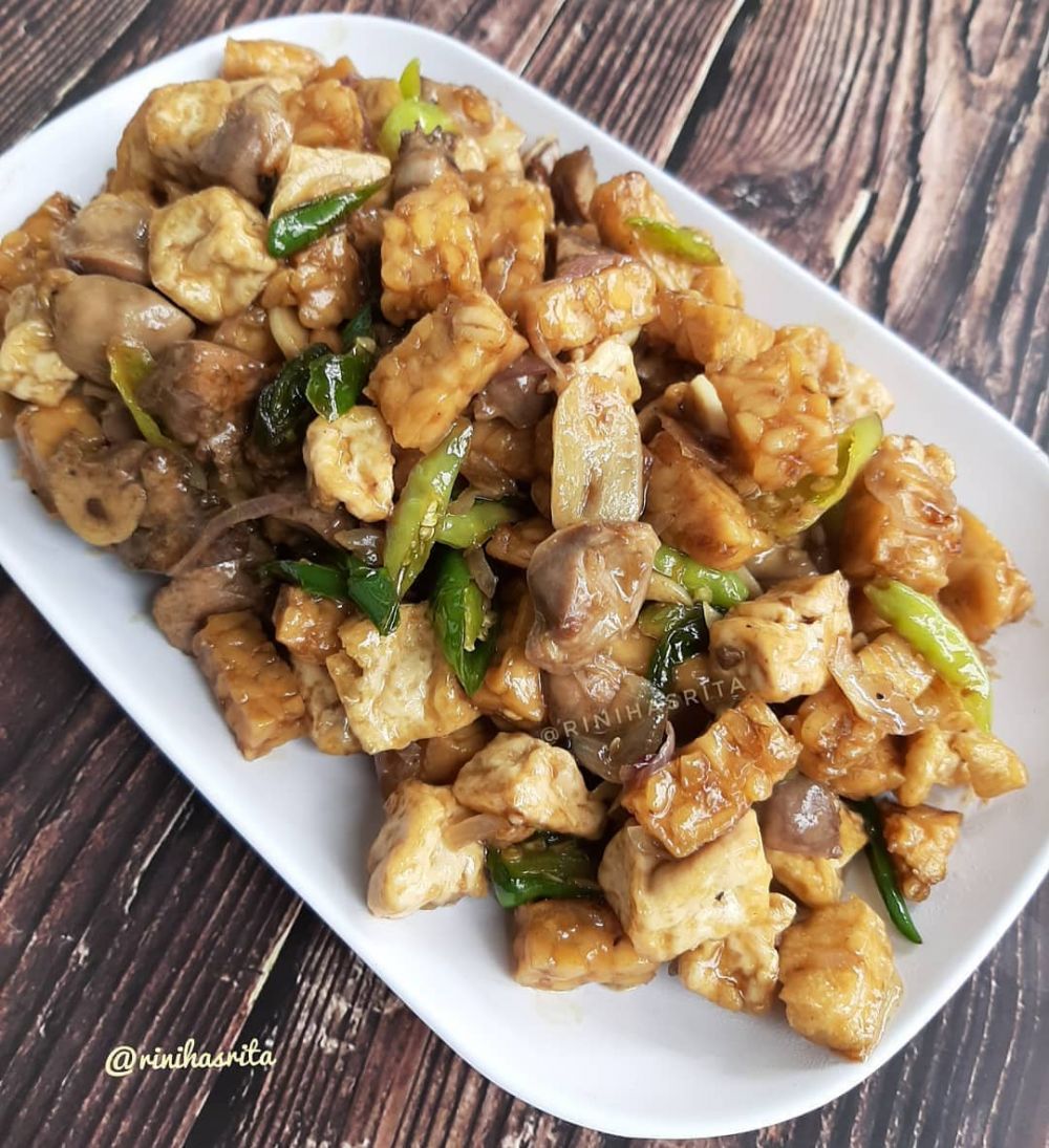 Resep Oseng Tempe Tahu - Orami Recipes