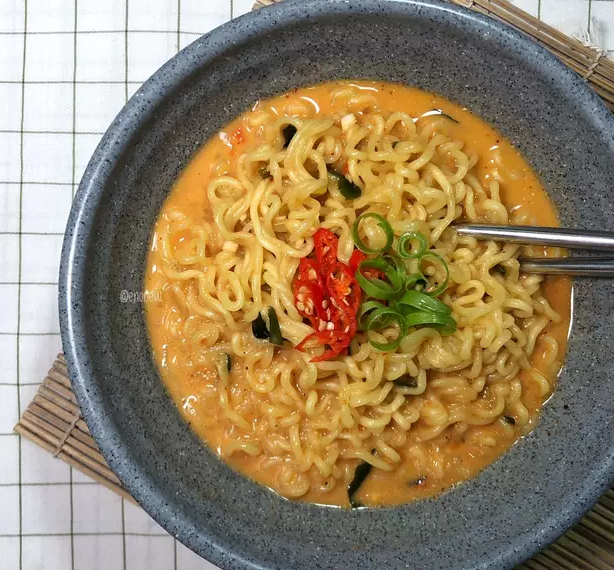 Resep Ramyeon Creamy - Orami Recipes
