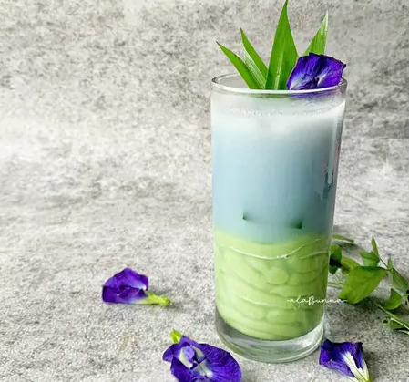 Resep Es Dawet Pandan Telang - Orami Recipes