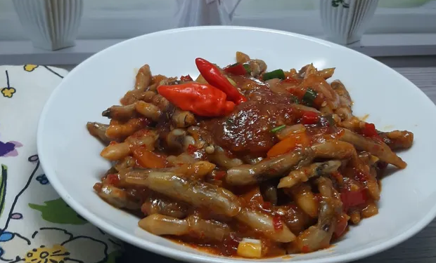 Resep Kerang Bambu Saus Padang - Orami Recipes