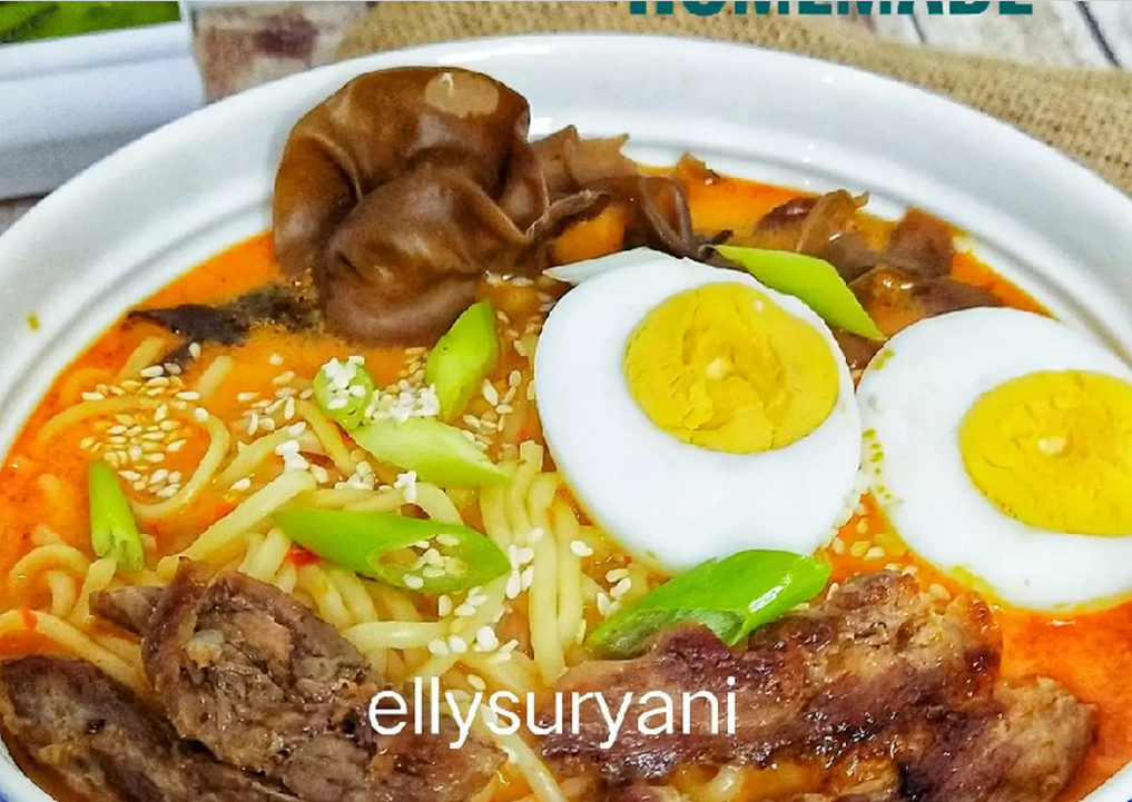Resep Ramen, Makanan Pedas Berkuah - Orami Recipes