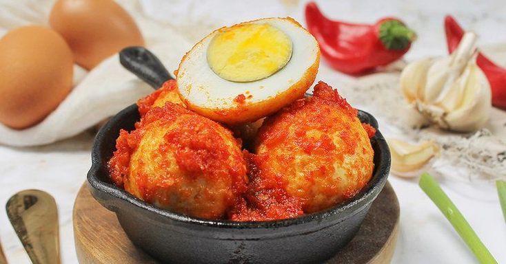 Resep Telur Balado Rebus - Orami Recipes