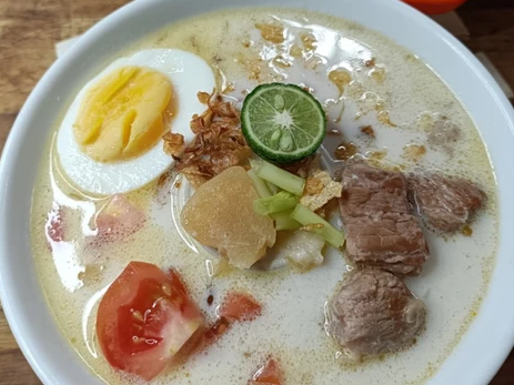 Resep Soto Daging Sapi Kuah Santan - Orami Recipes