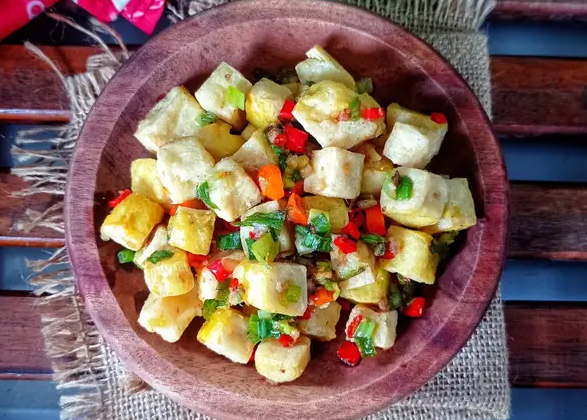 Resep Tahu Cabe Garam Tanpa Tepung - Orami Recipes